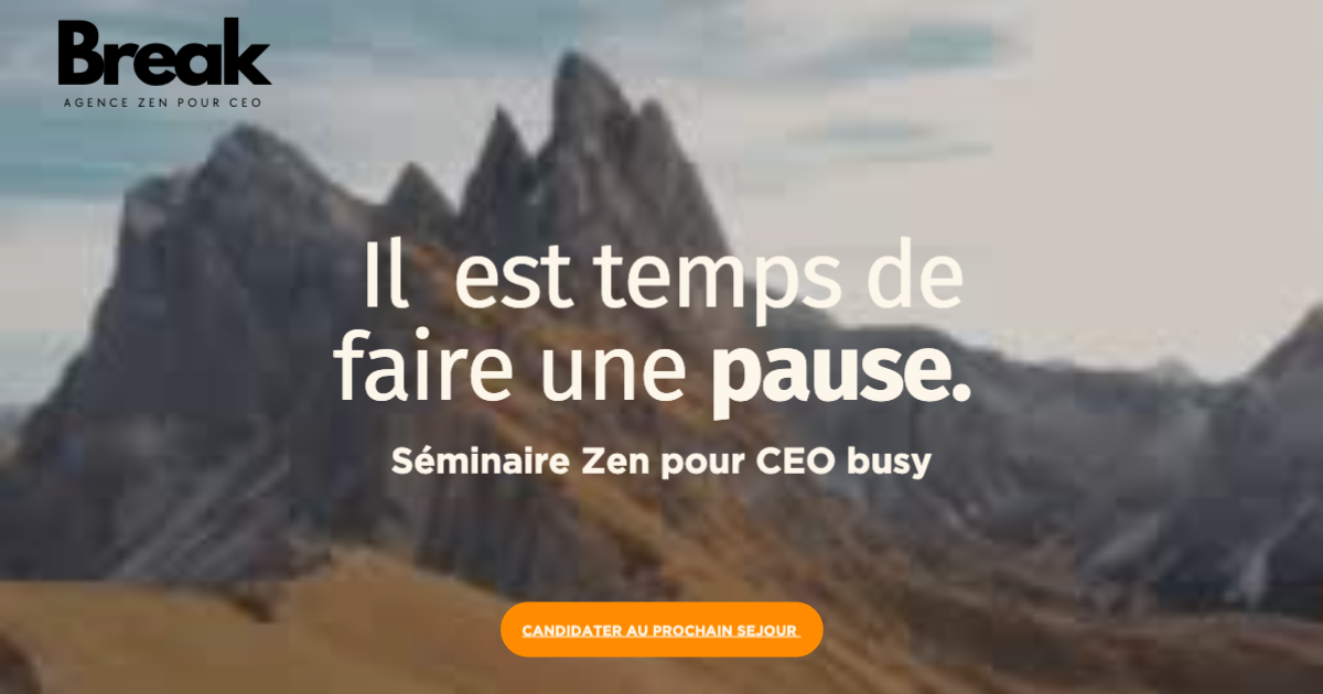 Break - Website